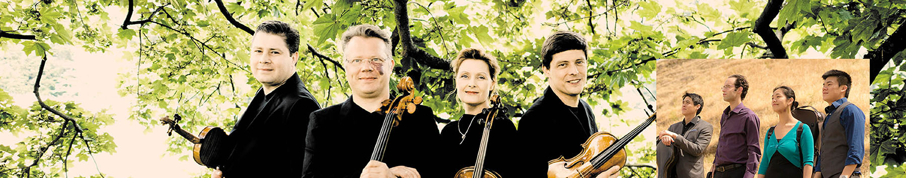 Henschel Quartett - Telegraph Quartet - Scott Pingel, bass - Music at ...