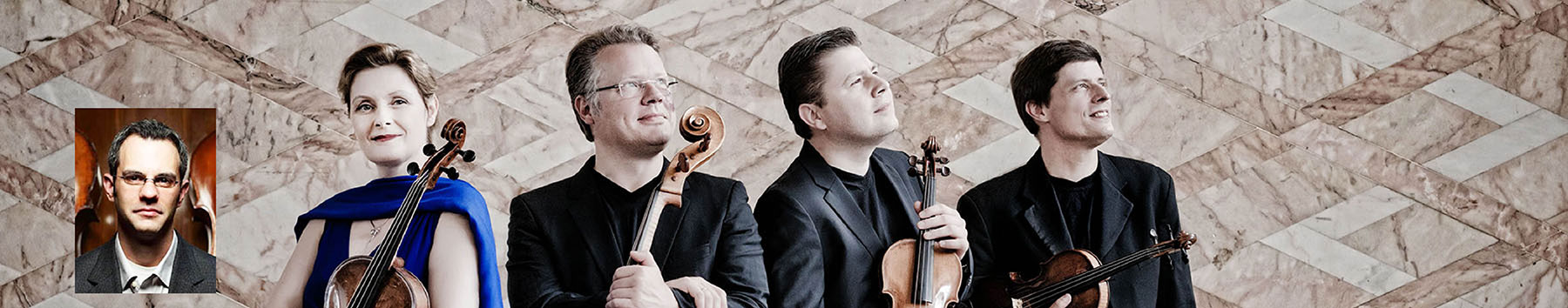 Henschel Quartett - Telegraph Quartet - Scott Pingel, bass - Music at ...